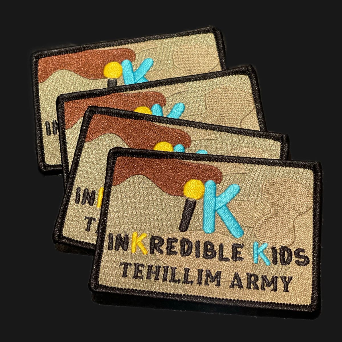 Tehillim Army Iron-On Patch